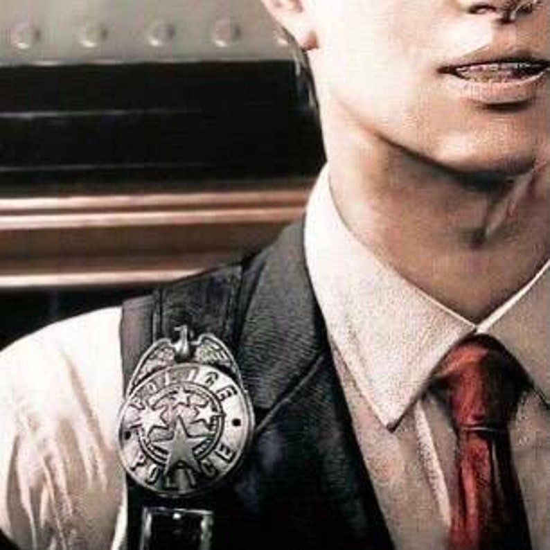 Evil Within Police Officer Badge Prop Replica Made for Cosplay Display ...