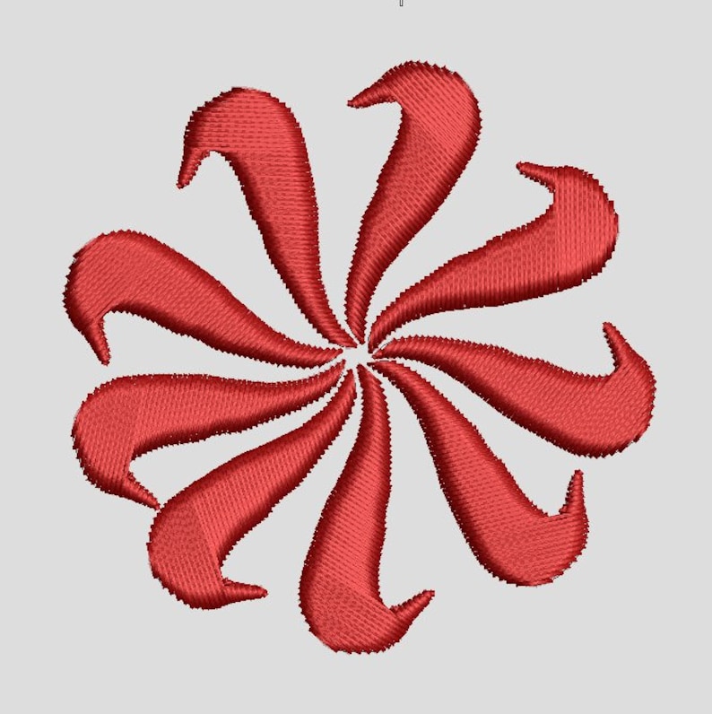 Kiriko Nine Tails Kitsune Digital File Embroidery Patch of - Etsy