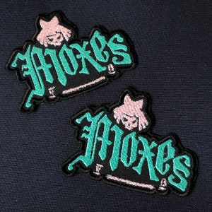 Mox the Moxes Girls Gang Cyberpunk Cosplay Prop Embroidery Patch ...