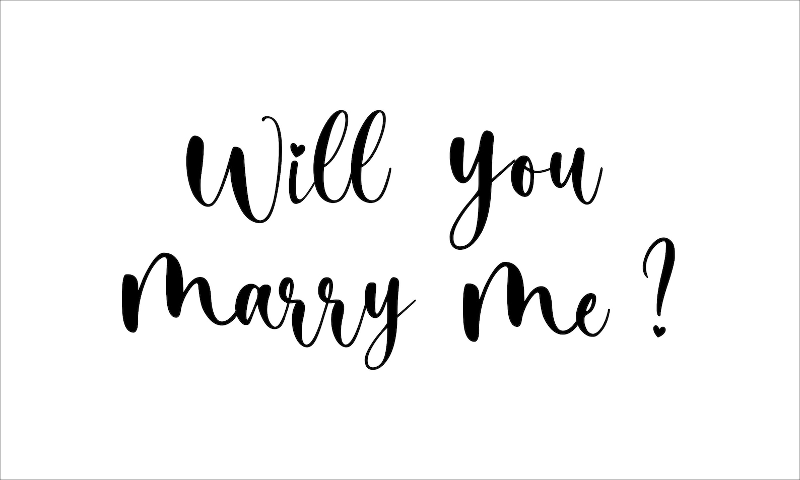 Will You Marry Me Banner Printable | Unique Personalized Engagement ...