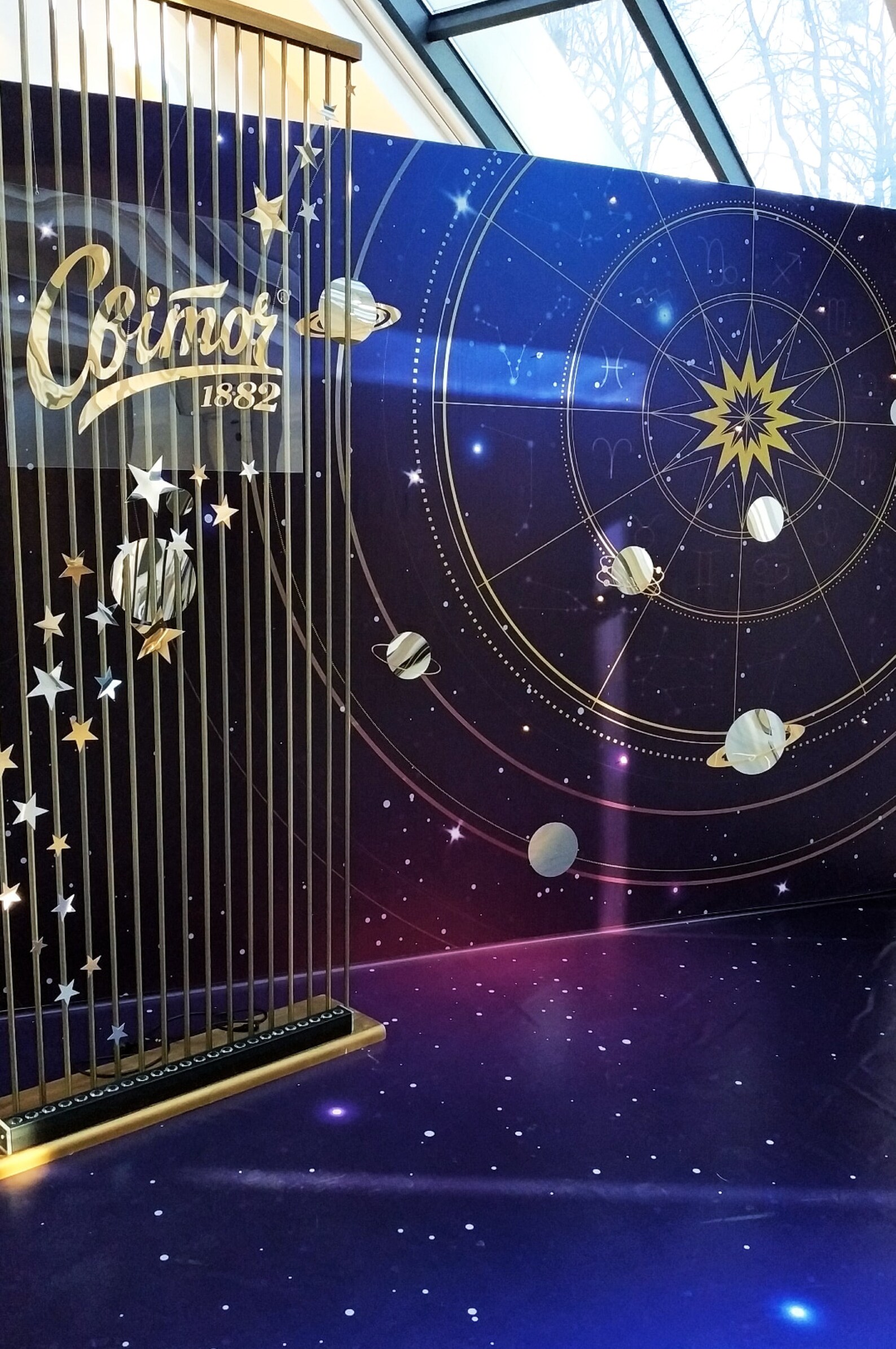 Custom Galaxy Backrop | Zodiac Wheel | Starry Night | Purple Astrology ...