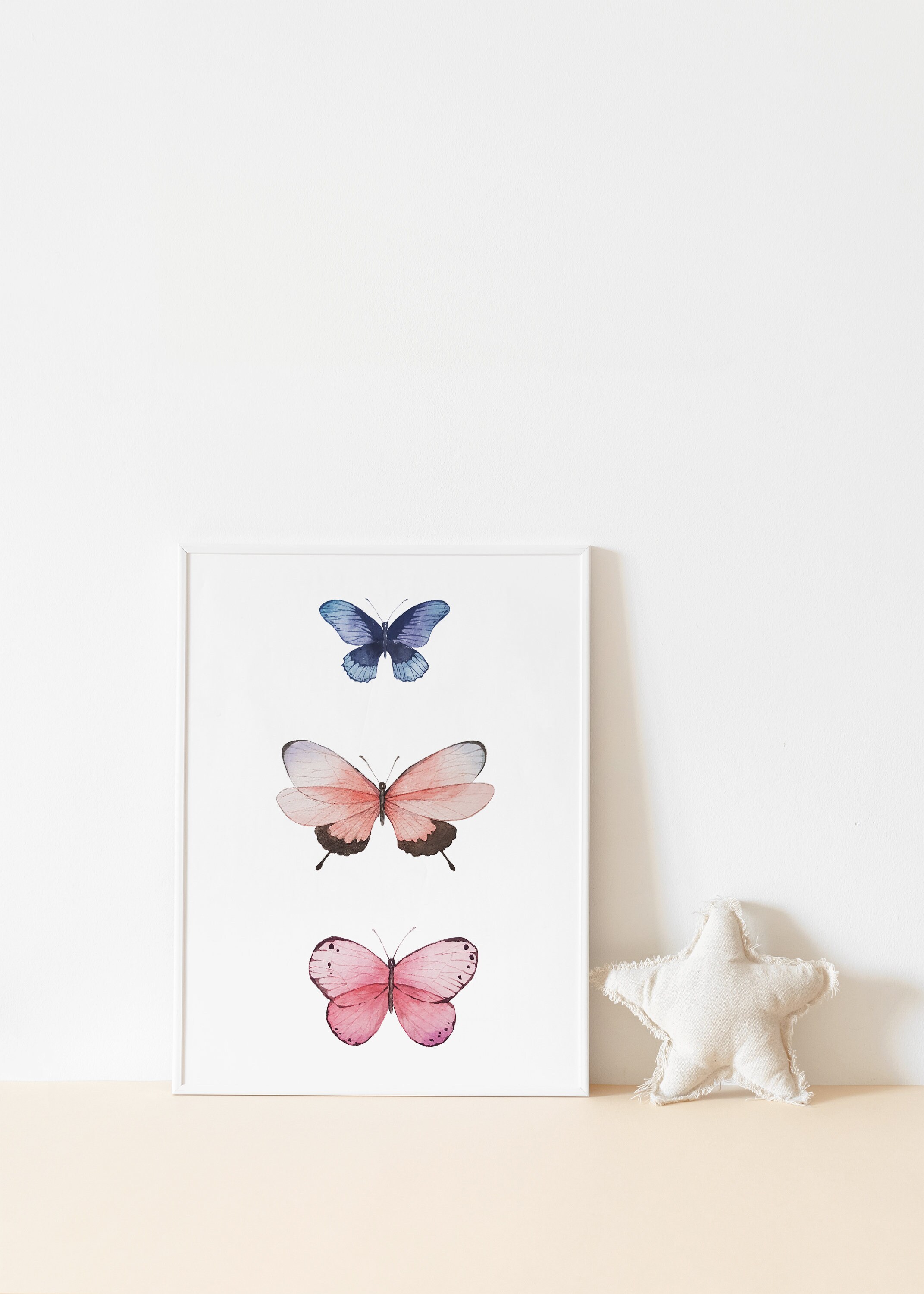Printable Butterfly Paintings, Vintage Watercolors, Botanical Art ...
