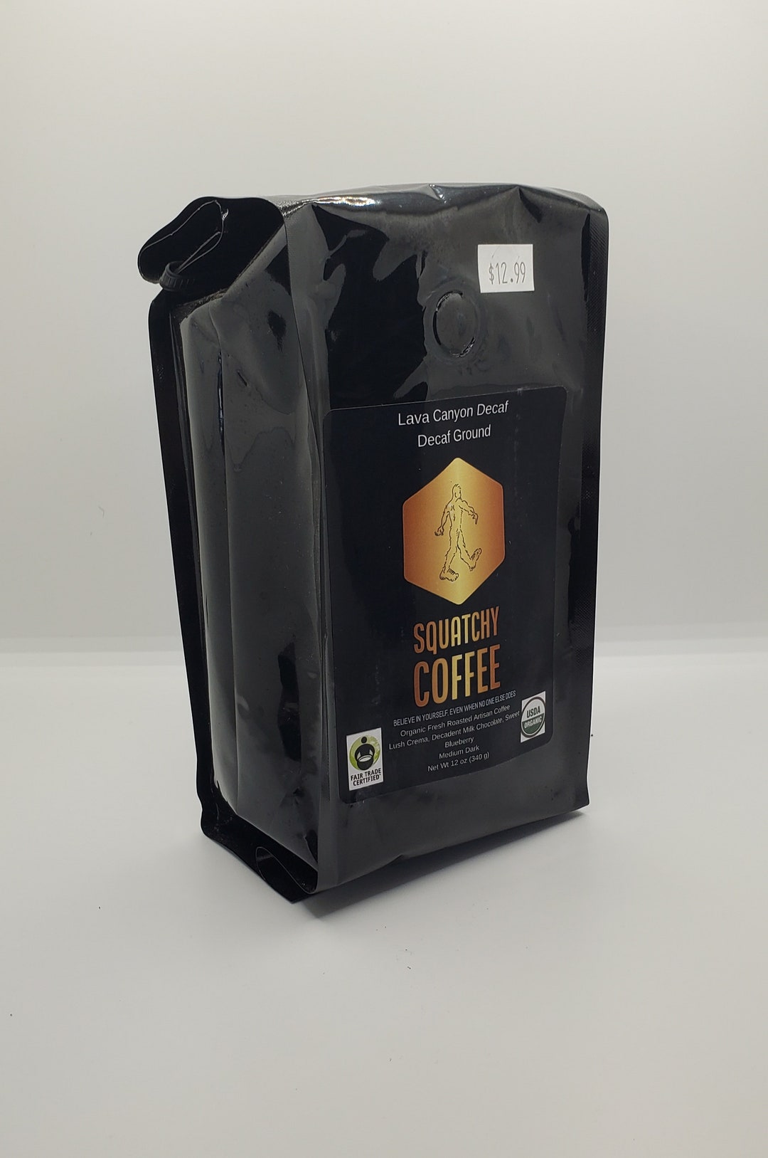 Lava Canyon Decaf, Auto Drip Grind, 12 Oz, Organic Coffee/espresso - Etsy