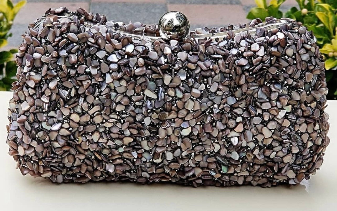 Bag, Handbag, Purse, Clutch, Women’s Bag, Luxury Bag, Anthracite Colour ...