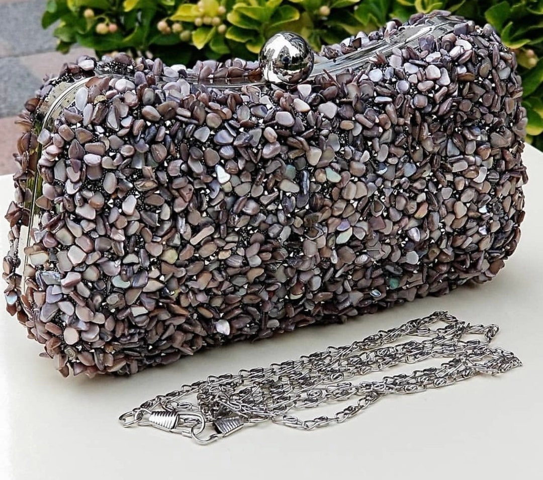 Bag, Handbag, Purse, Clutch, Women’s Bag, Luxury Bag, Anthracite Colour ...