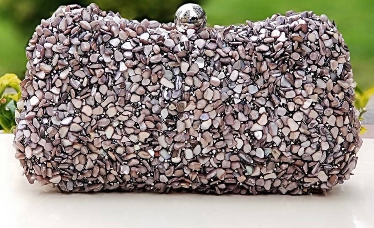 Bag, Handbag, Purse, Clutch, Womens Bag, Luxury Bag, Anthracite Colour ...