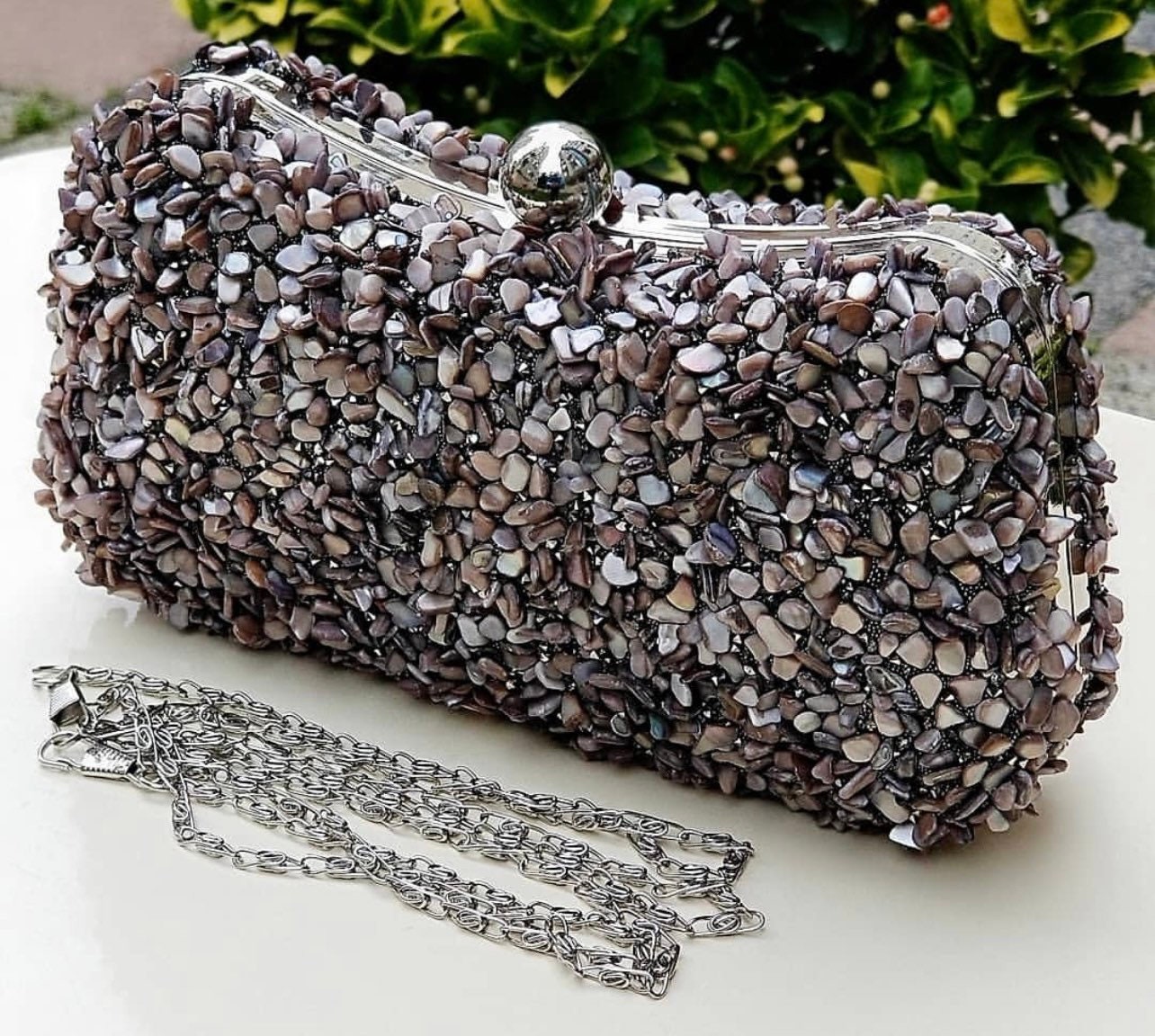 Bag, Handbag, Purse, Clutch, Women’s Bag, Luxury Bag, Anthracite Colour ...