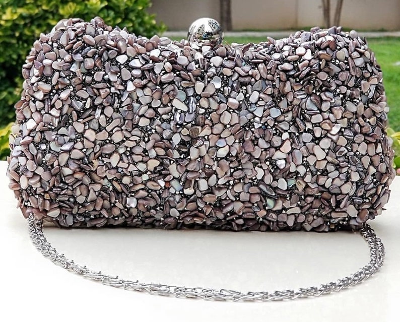 Bag, Handbag, Purse, Clutch, Women’s Bag, Luxury Bag, Anthracite Colour ...