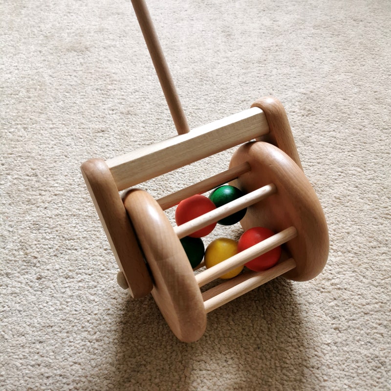 Wooden Push Toy - Etsy