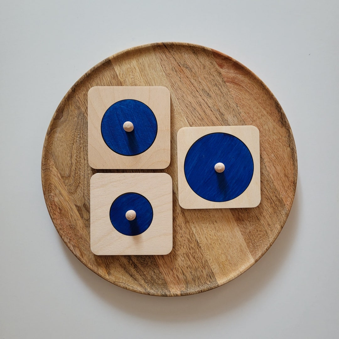 Sorter Individual Circles, Puzzle Squares, Sorting Game, Figure Sorting ...