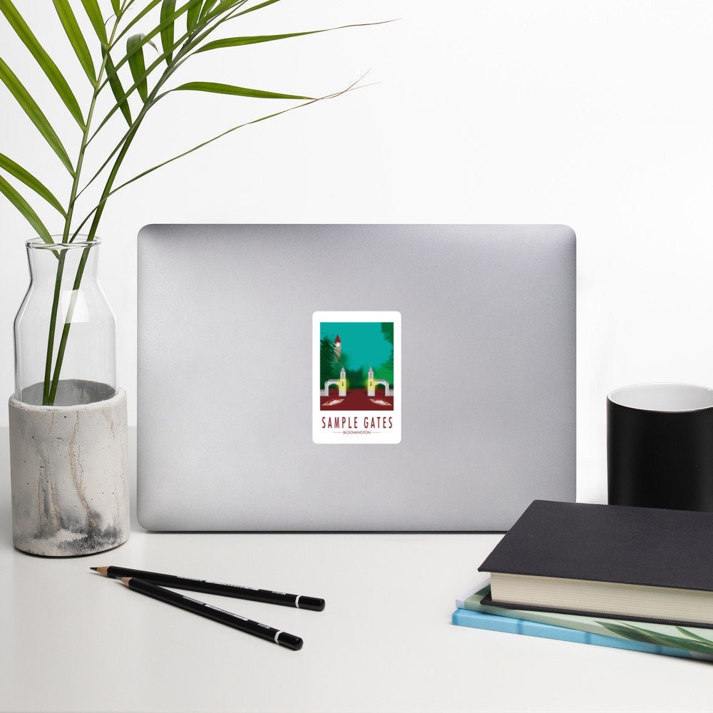Sample Gates Vinyl Sticker - Etsy