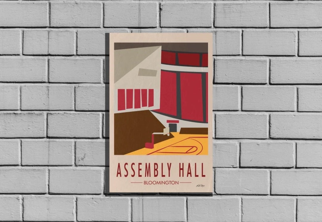Assembly Hall Premium Matte Poster - Etsy