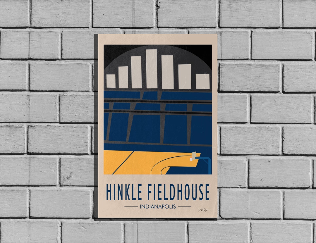 Hinkle Fieldhouse Premium Matte Poster - Etsy