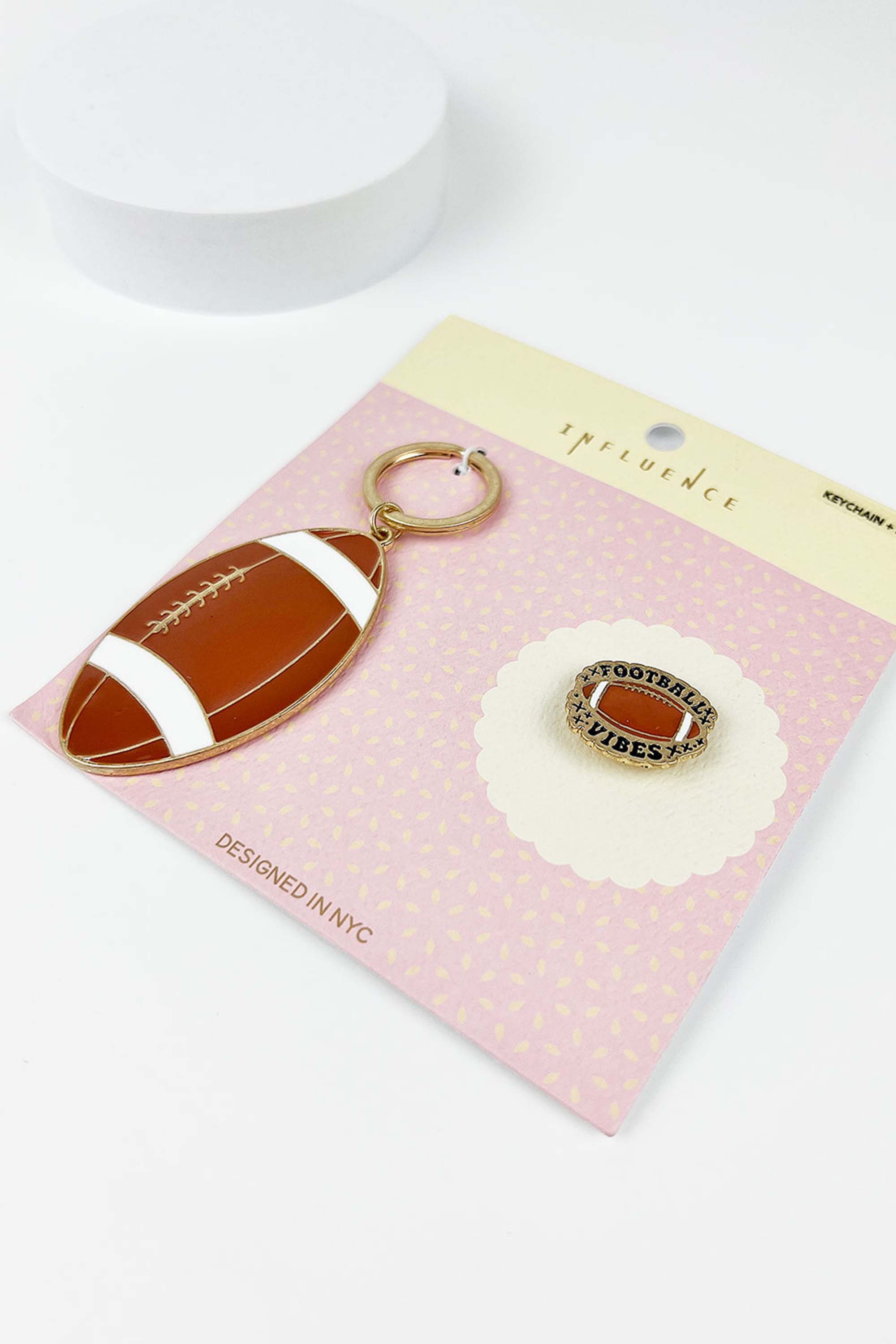 Sports Ball Enamel Keychain With Pin Set, Keychain, Sports Keychain ...