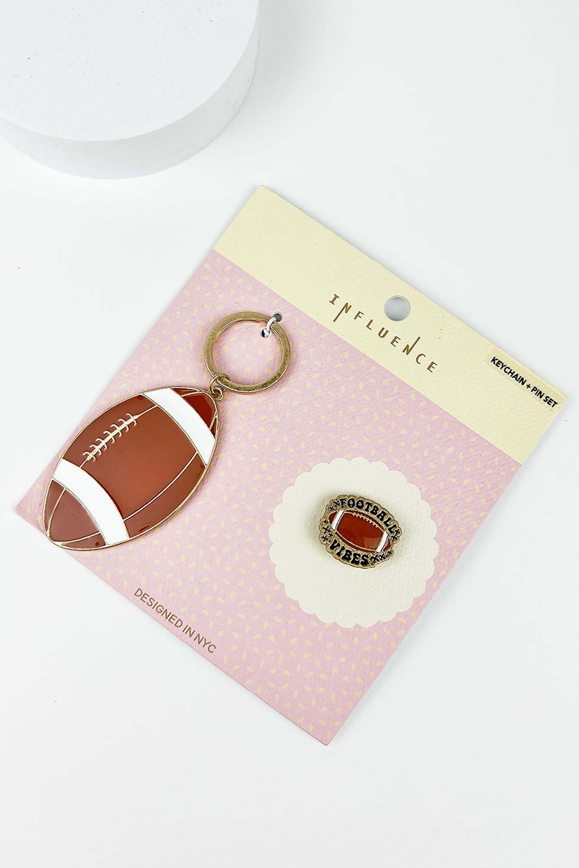 Sports Ball Enamel Keychain With Pin Set, Keychain, Sports Keychain ...