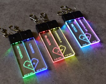 Brickcrafts Basic Brick Heart Keychain Set set of 2 All 17 - Etsy