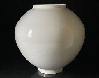 Handmade Korean Mini Moon Jar Glossy - Etsy