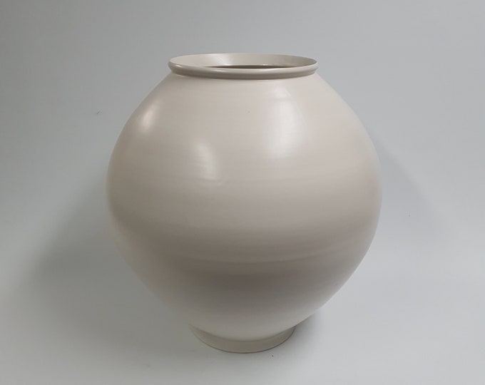 Handmade Korean Big Moon Jar Matt - Etsy