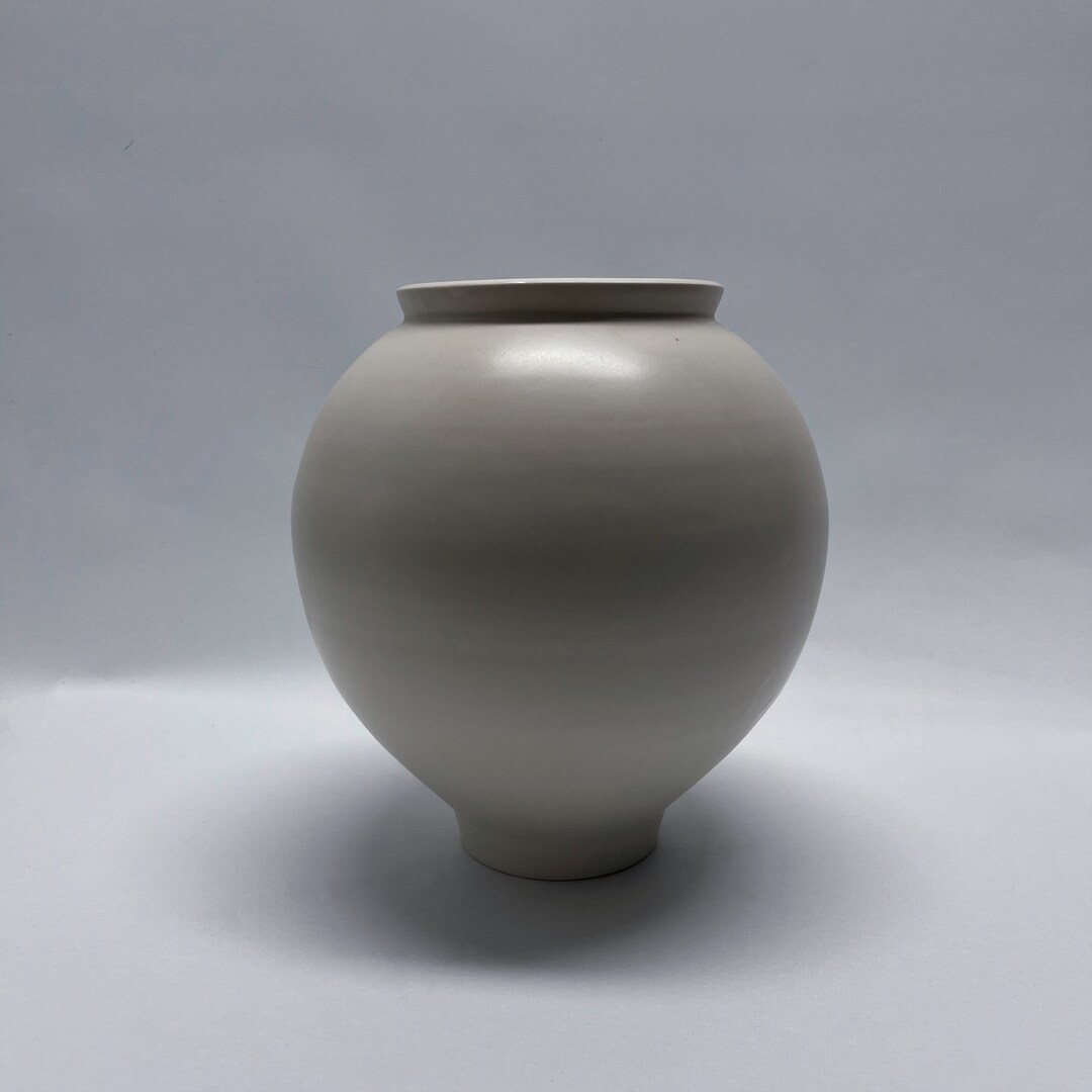 Handmade Korean Small Moon Jar Matt - Etsy