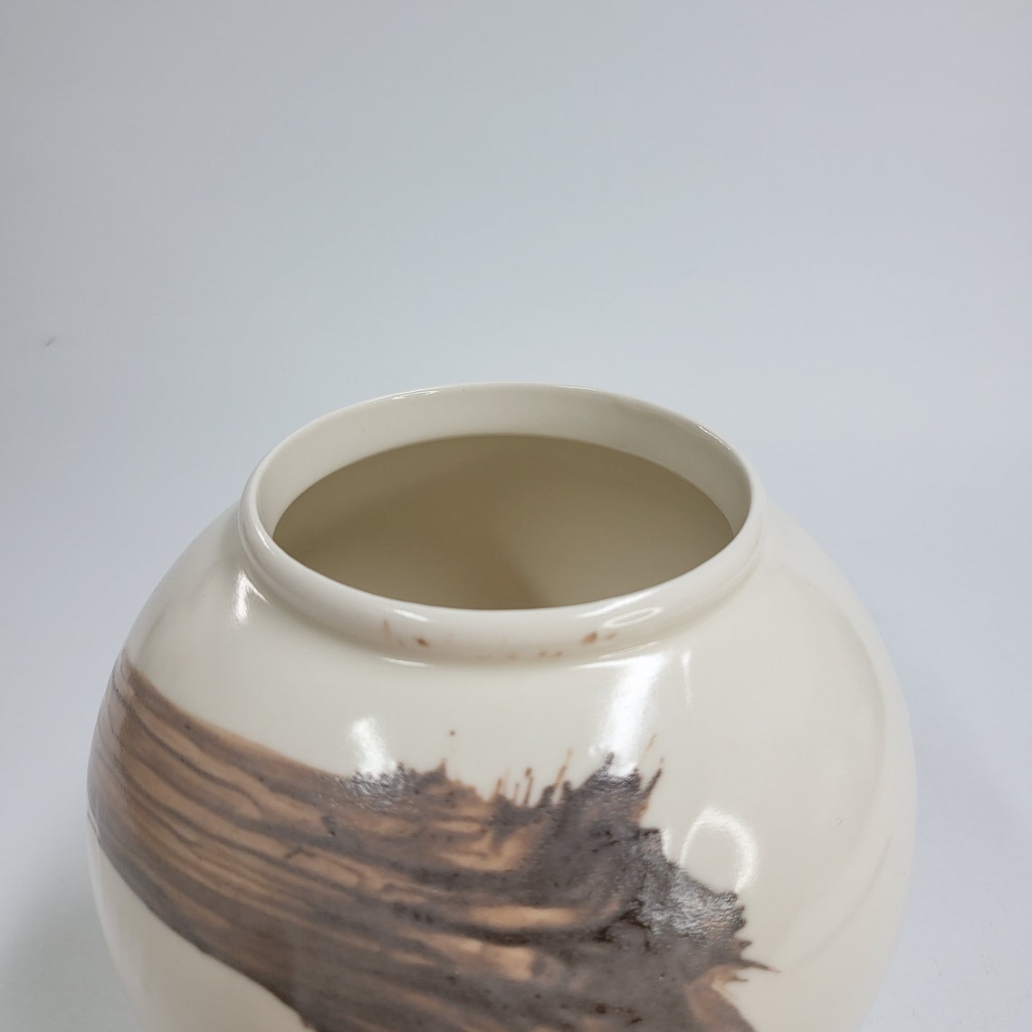 Handmade Korean Small Moon Jar Glossy - Etsy