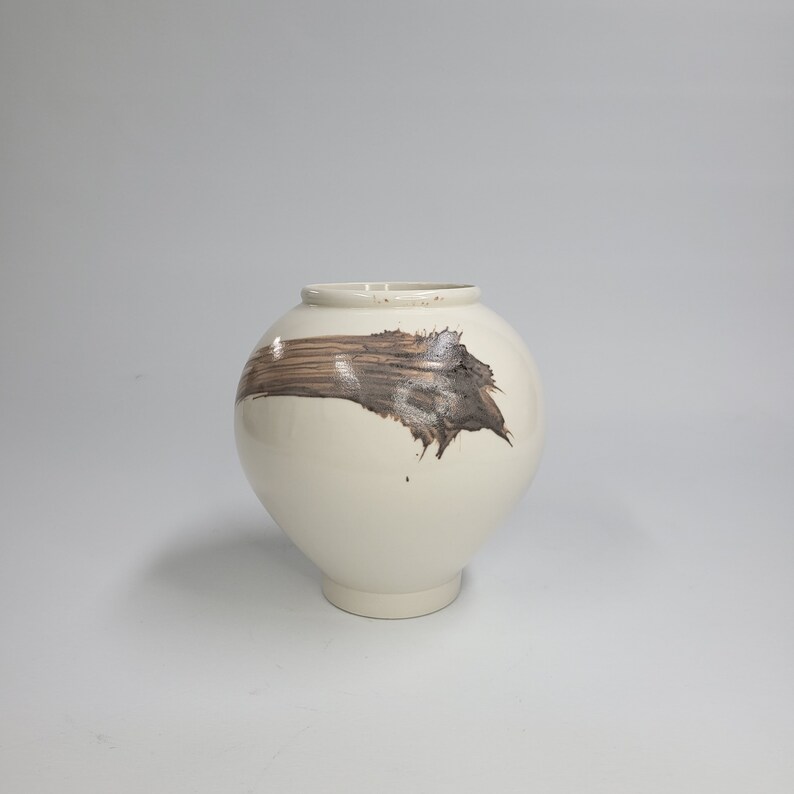 Handmade Korean Small Moon Jar Glossy - Etsy