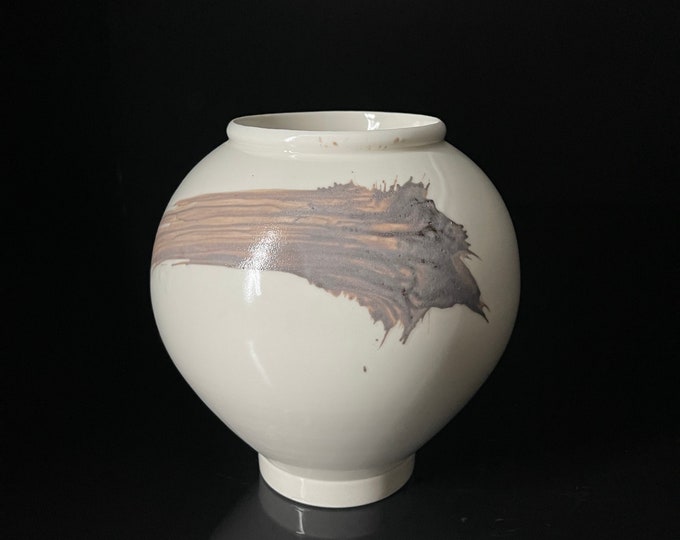 Handmade Korean Small Moon Jar Glossy - Etsy