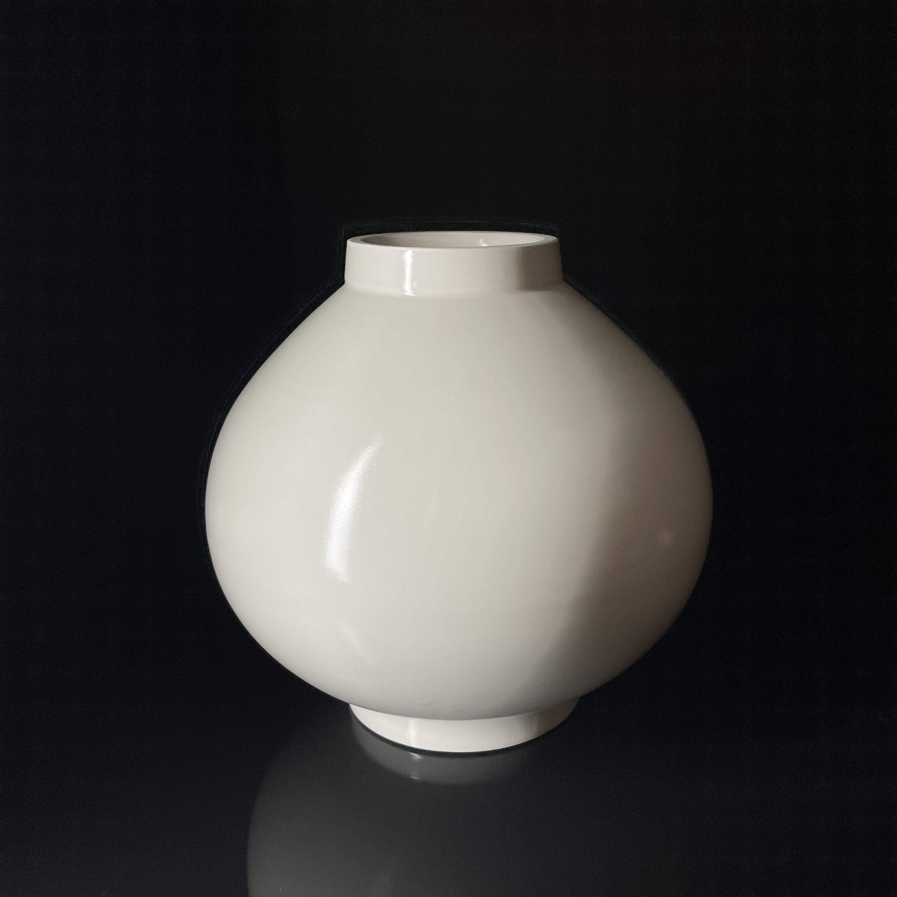 Handmade Korean Medium Moon Jar Glossy - Etsy