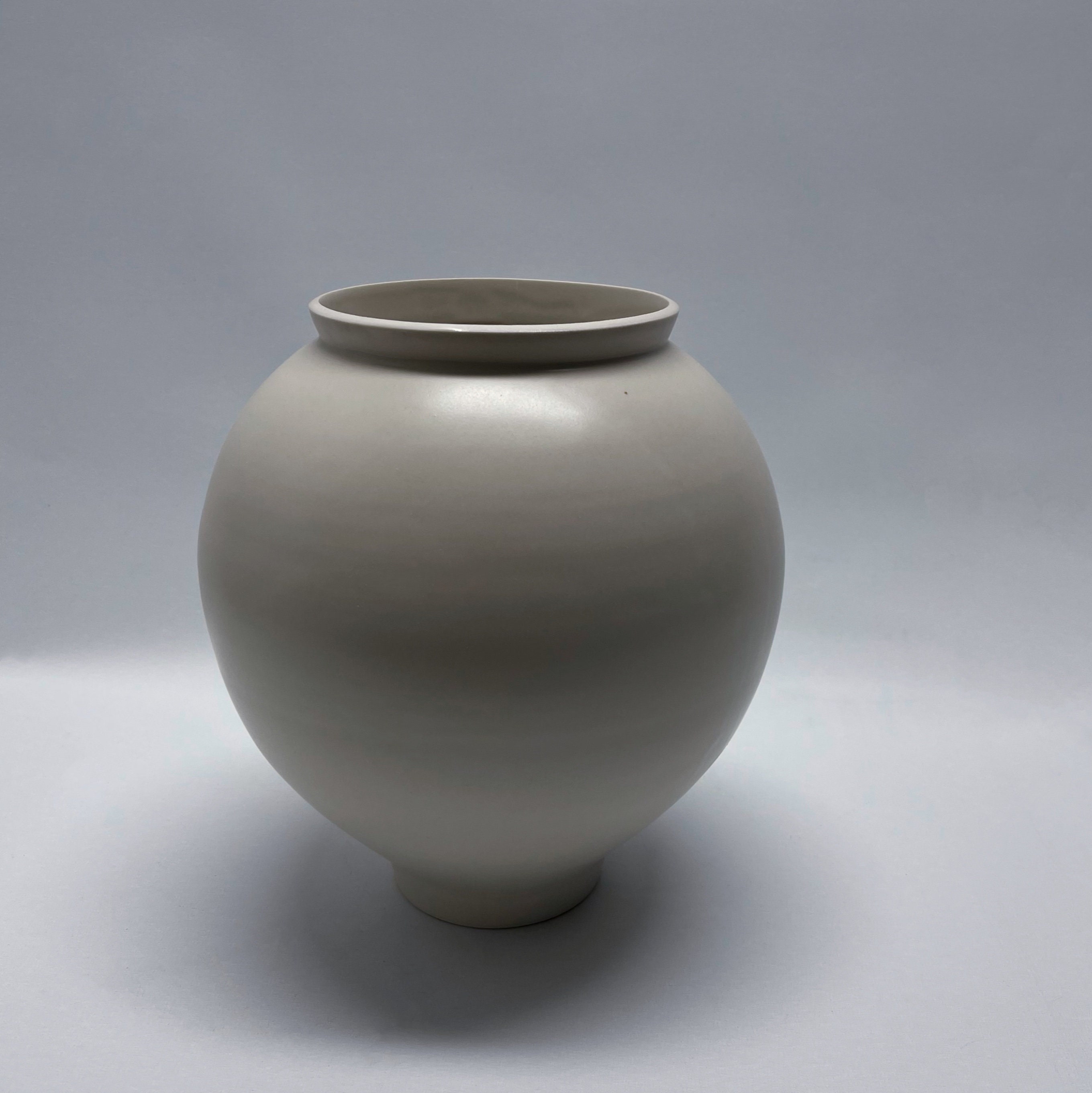 Handmade Korean Small Moon jar Matt | Etsy