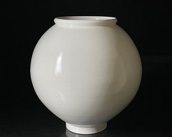 Handmade Korean Mini Moon Jar Glossy - Etsy