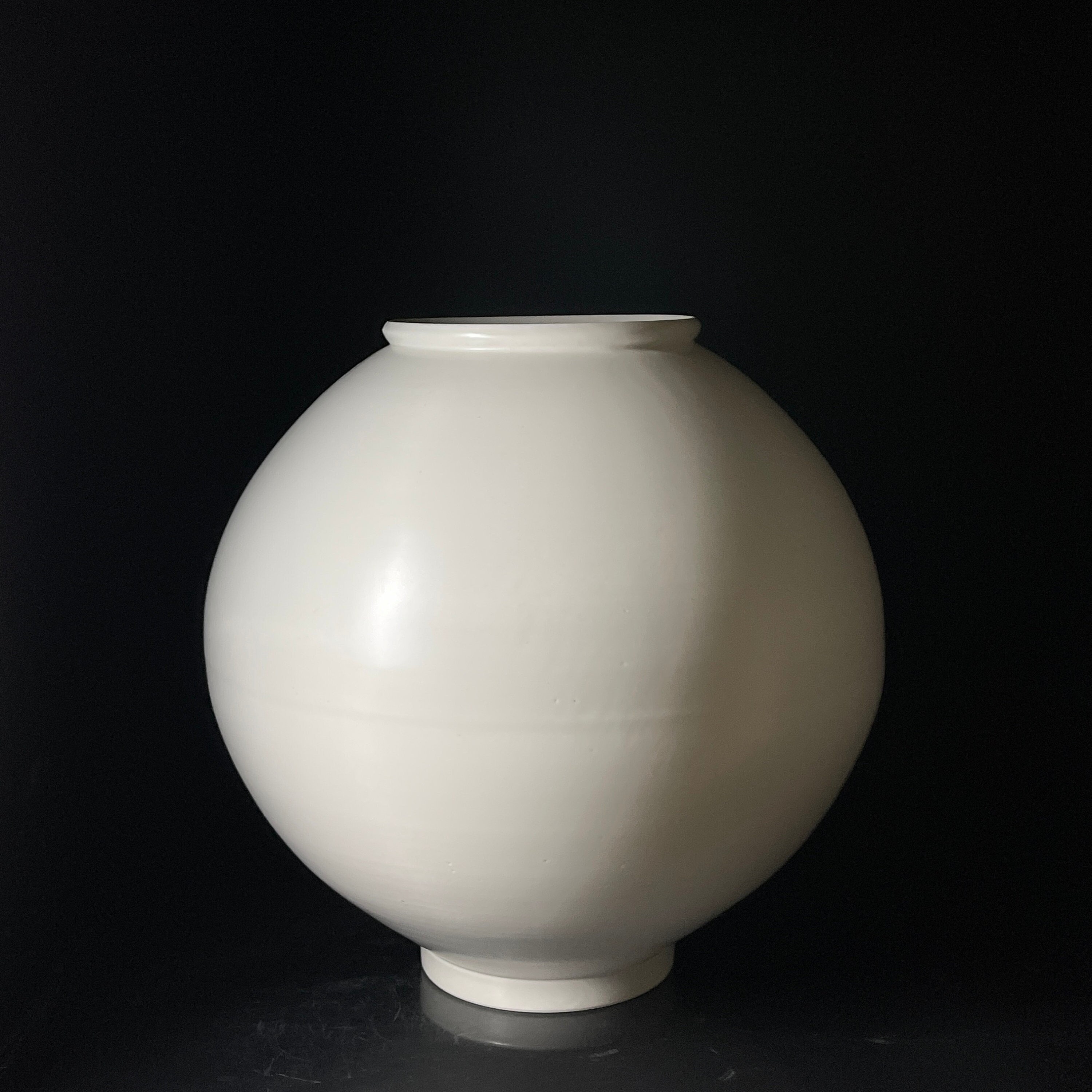 Handmade Korean Big Moon Jar Matt Korean Moon Jar - Etsy