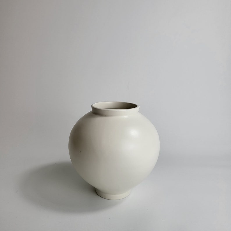 Handmade Korean Small Moon Jar Matt - Etsy