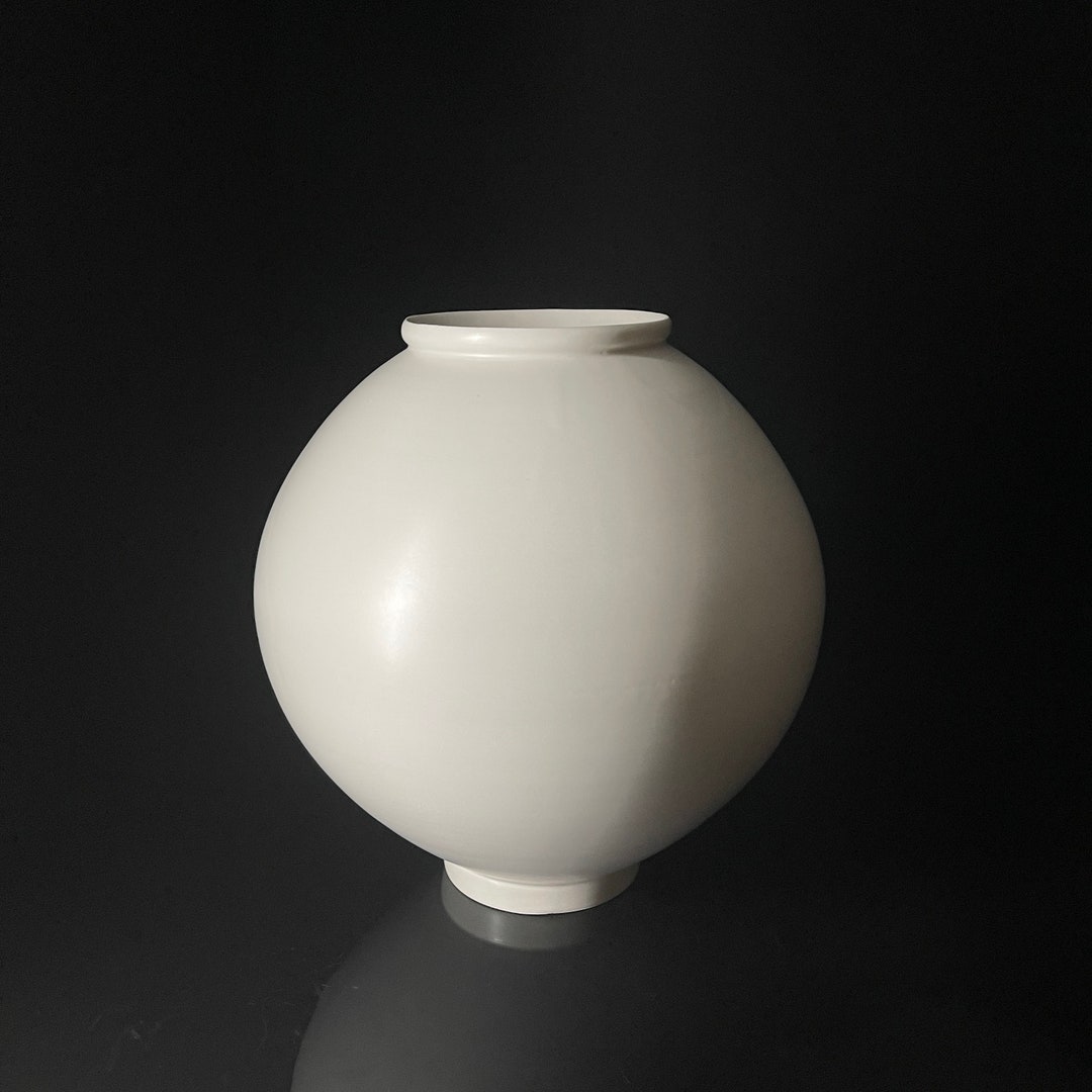 Handmade Korean Medium Moon Jar Matt - Etsy