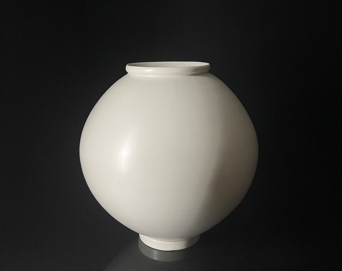 Handmade Korean Medium Moon Jar Matt - Etsy