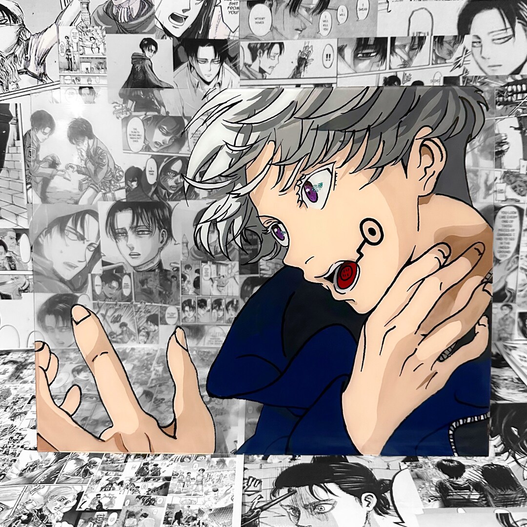 Speech Boy Anime Glass Painting - Etsy