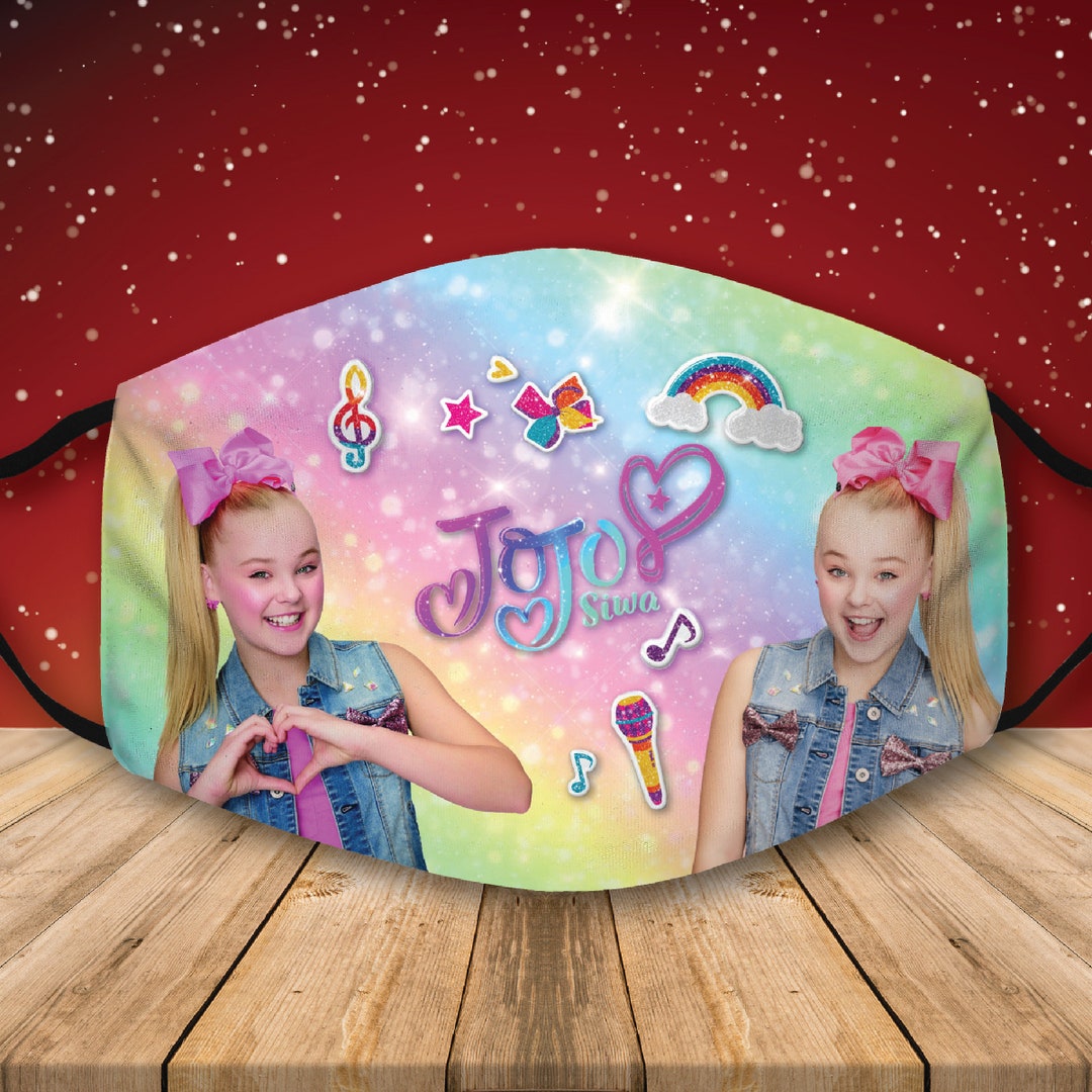 Jojo Siwa Jojo Siwa Face Mask Jojo Siwa Face Mask for Kids - Etsy Ireland