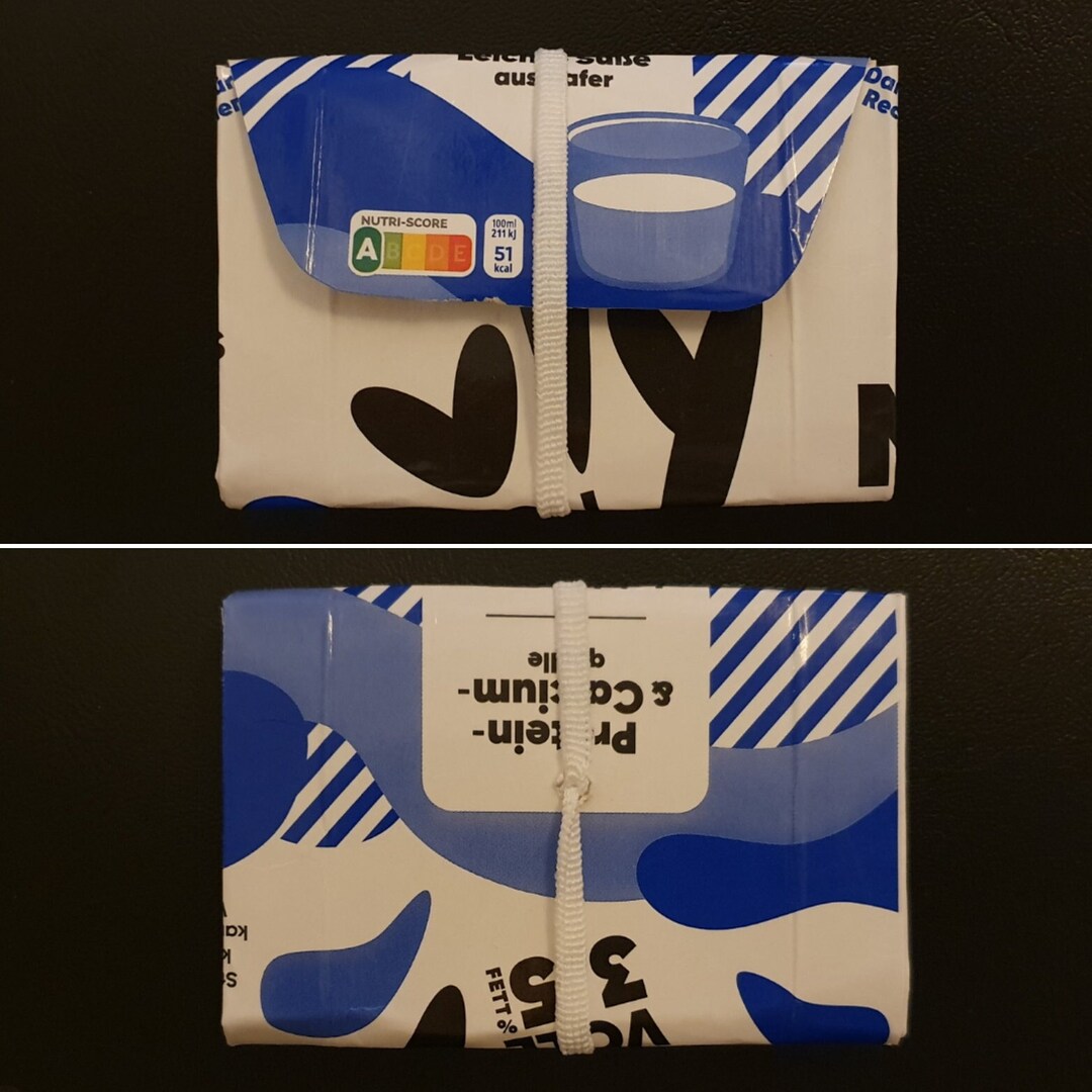 Unique Wallet Out of Tetrapak of Vegan Drinks (requests for Other ...