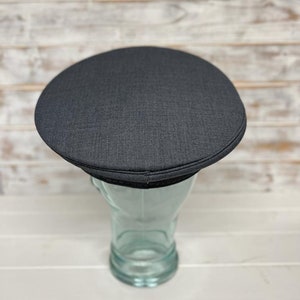 Grey Chauffeur -57cm - Pilots Hat- Drivers Hat - Etsy