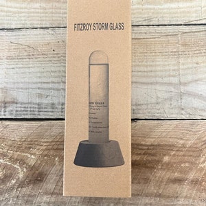 FITZROY STORM GLASS Weather Prediction Desk Ornament | Weather ...