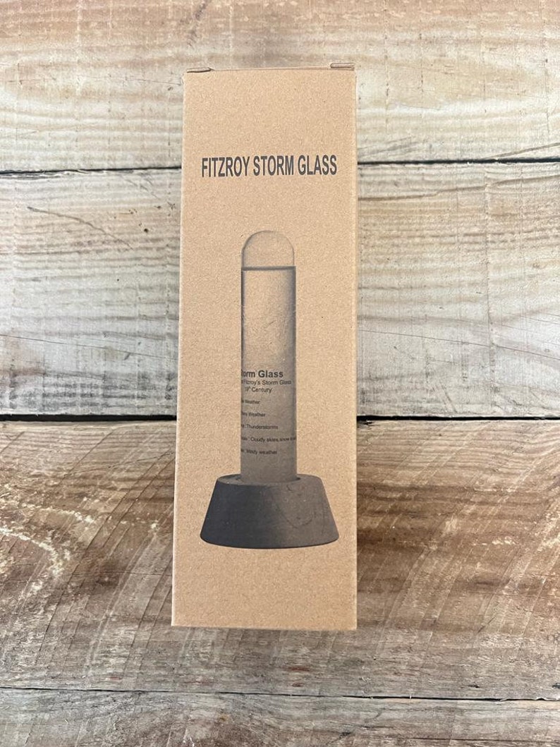 FITZROY STORM GLASS Weather Prediction Desk Ornament Weather - Etsy