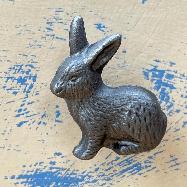 Cast Iron Rabbit - Etsy