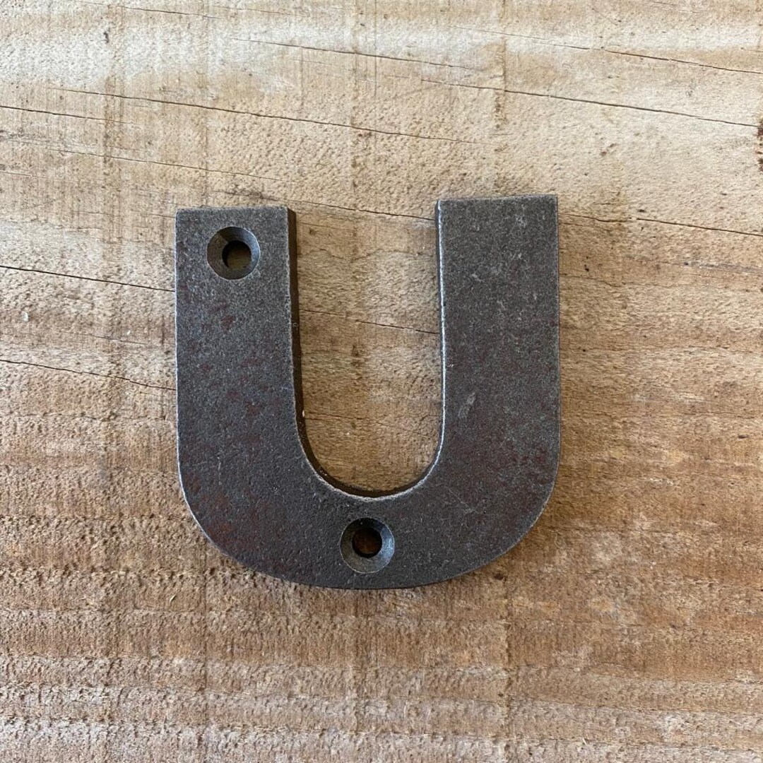 Cast Iron Letters - 'U' - Rustic Signs - House Signs -alphabet Letters ...