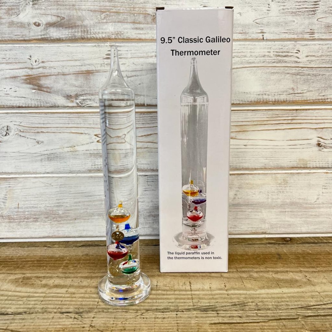 18cm Tall Free Standing Galileo Thermometer - Etsy