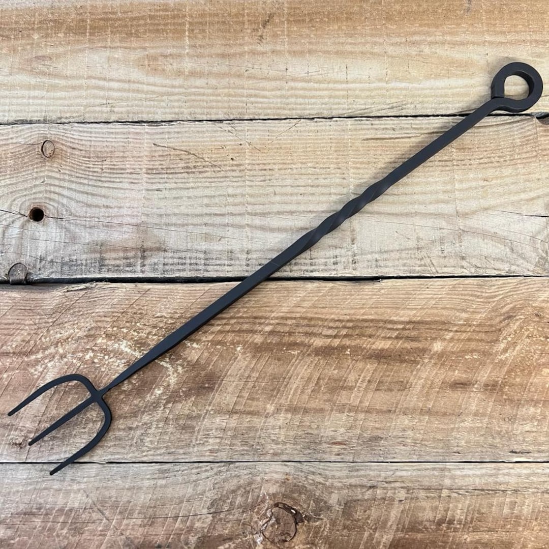 Enamelled Fireside Toasting Fork | Made From Premium Quality Heavy Cast ...