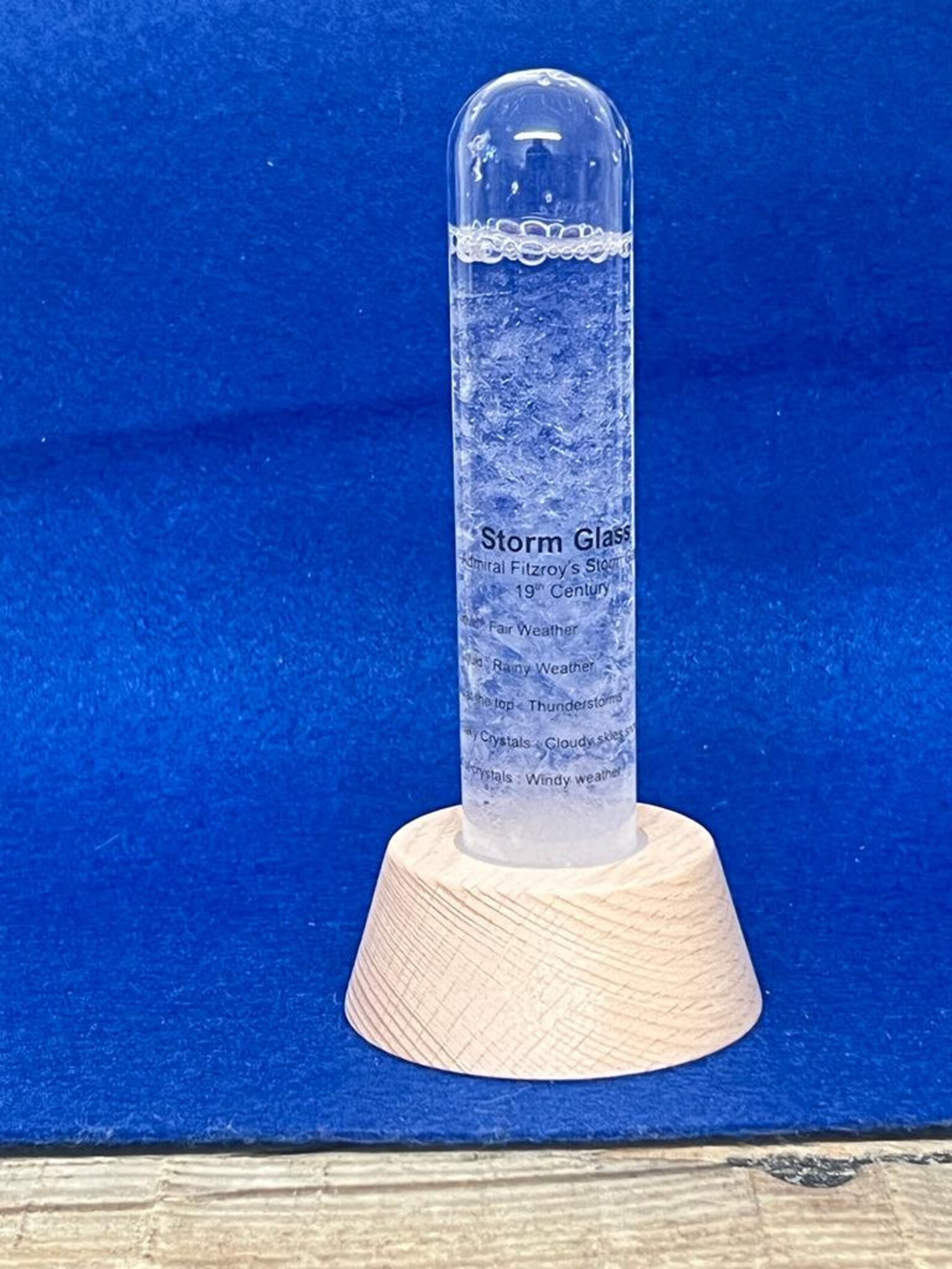 FITZROY STORM GLASS Weather Prediction Desk Ornament Weather - Etsy UK