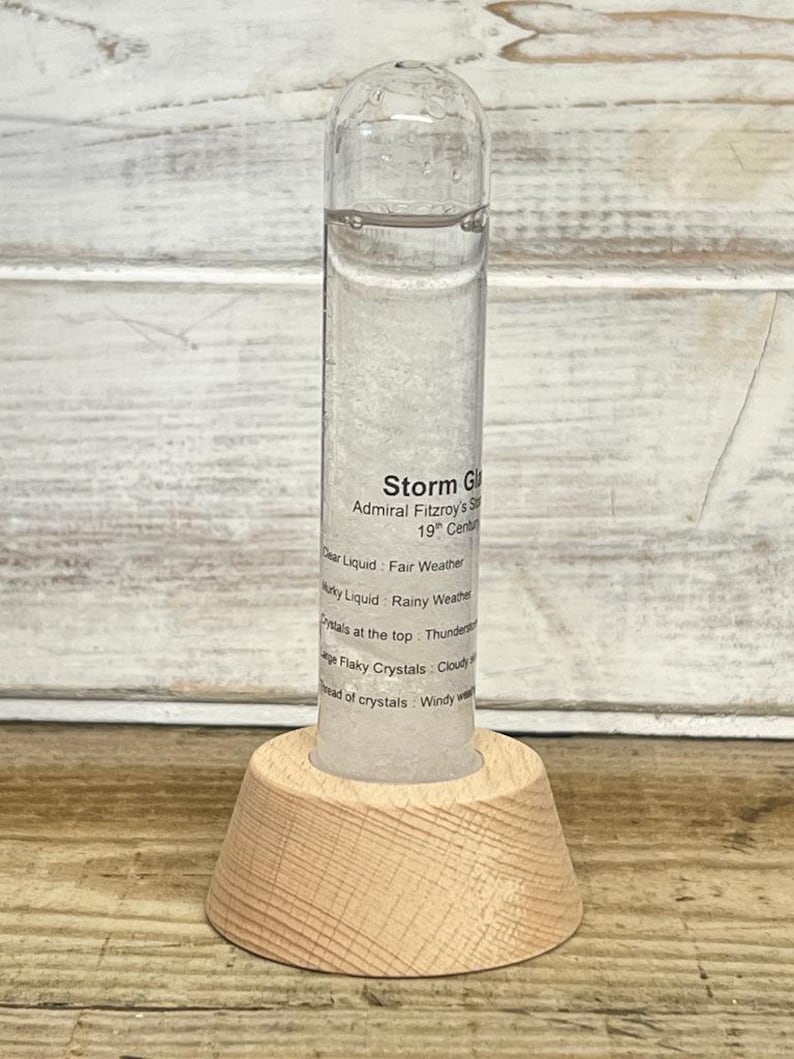 FITZROY STORM GLASS Weather Prediction Desk Ornament Weather - Etsy