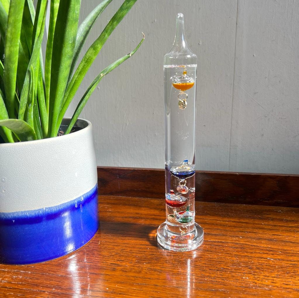 18cm Tall Free Standing Galileo Thermometer - Etsy