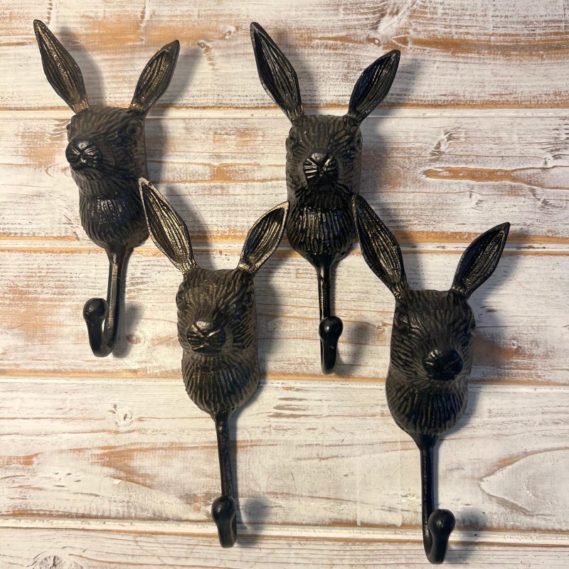 Rustic Hooks - Etsy