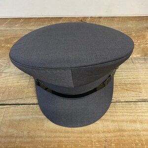 Grey Chauffeur -57cm - Pilots Hat- Drivers Hat - Etsy