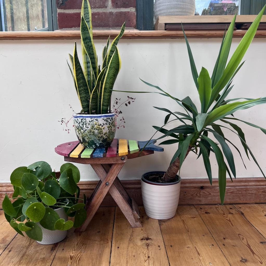 Multi Coloured Fishing Table With Distressed Finish - Etsy