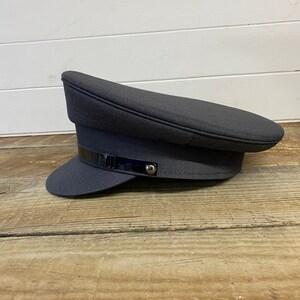 Grey Chauffeur -57cm - Pilots Hat- Drivers Hat - Etsy